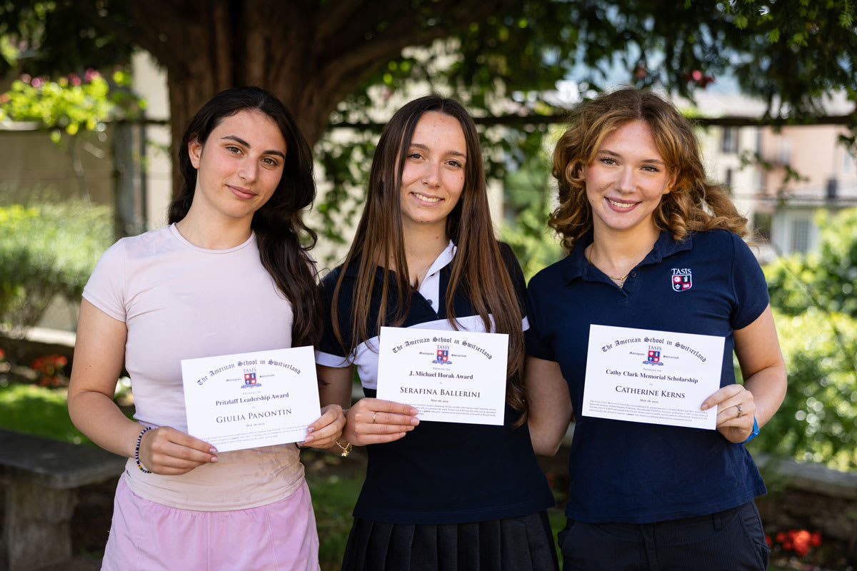 Three TASIS Juniors Honored by Faculty for Commitment to Service ...